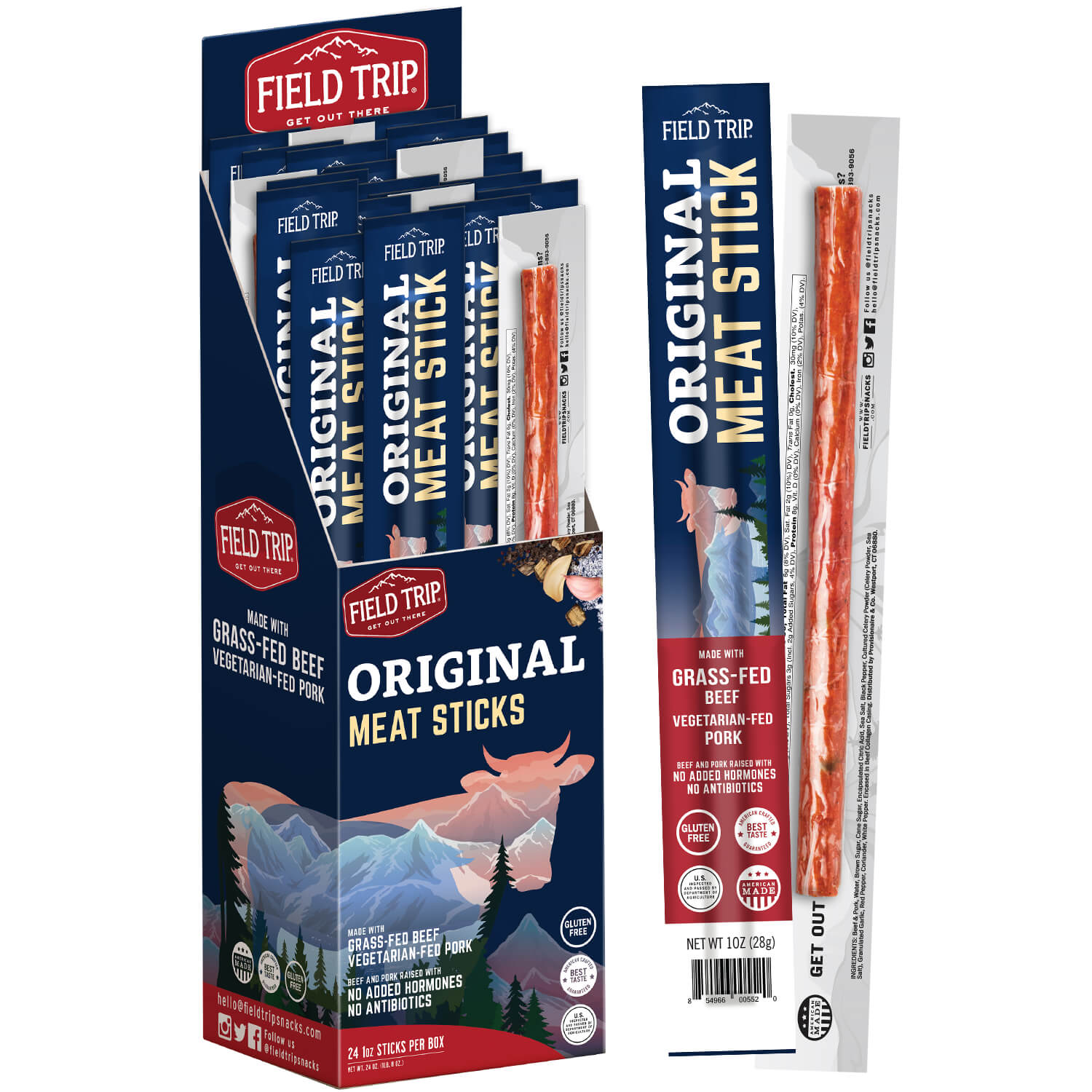 Product: Original Meat Stick 1.0oz