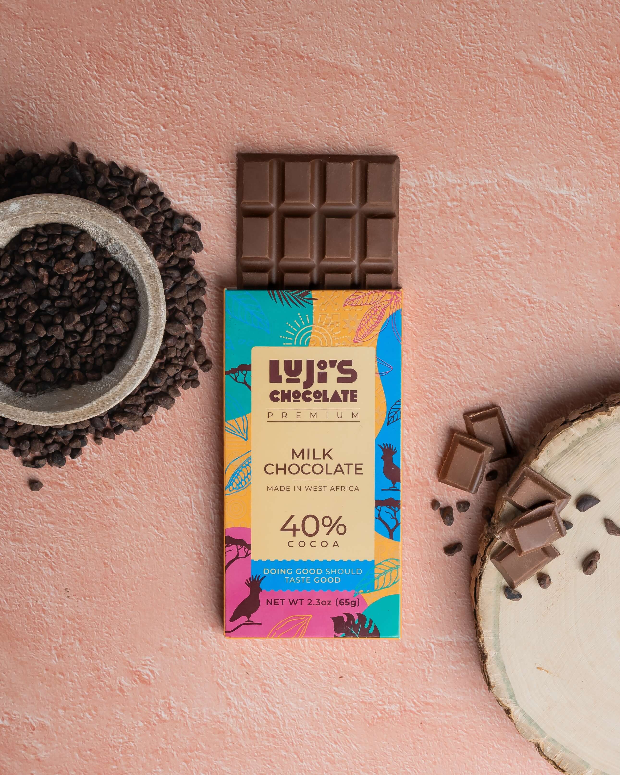Product: Single-Origin Bean-to-Bar Milk Chocolate Bars 50g (Multiple ...