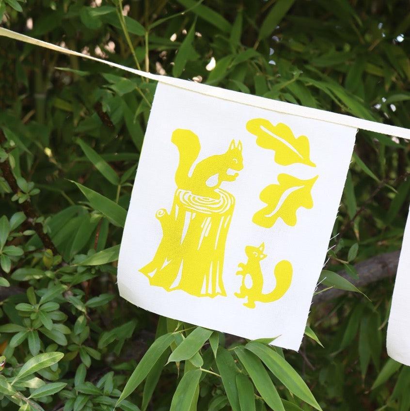 Product: Flag Set: Woodland Animals