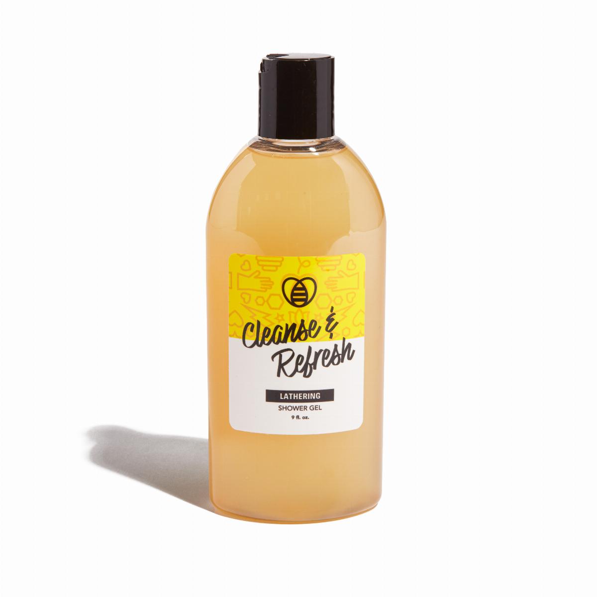 Product: beelove® Cleanse & Refresh Lathering Shower Gel - 8.5 Oz.
