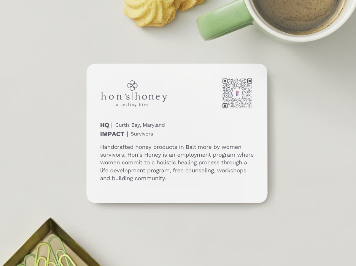 Product: Vendor Storytelling Card