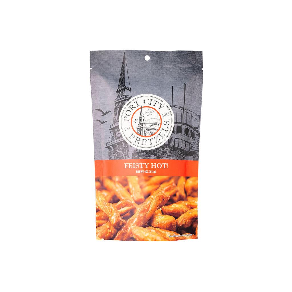 Product: Feisty Hot Pretzels Snack Size