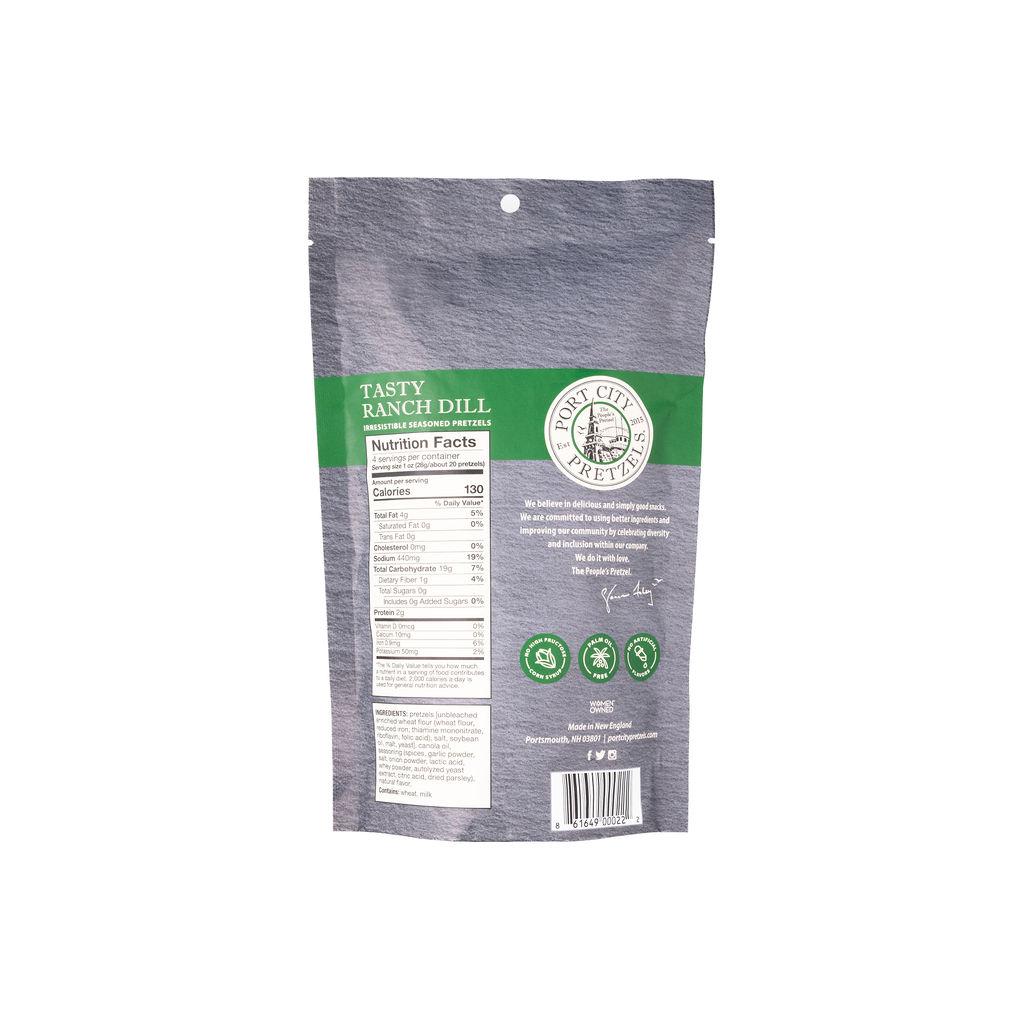 Product: Tasty Ranch Dill Pretzels Snack Size