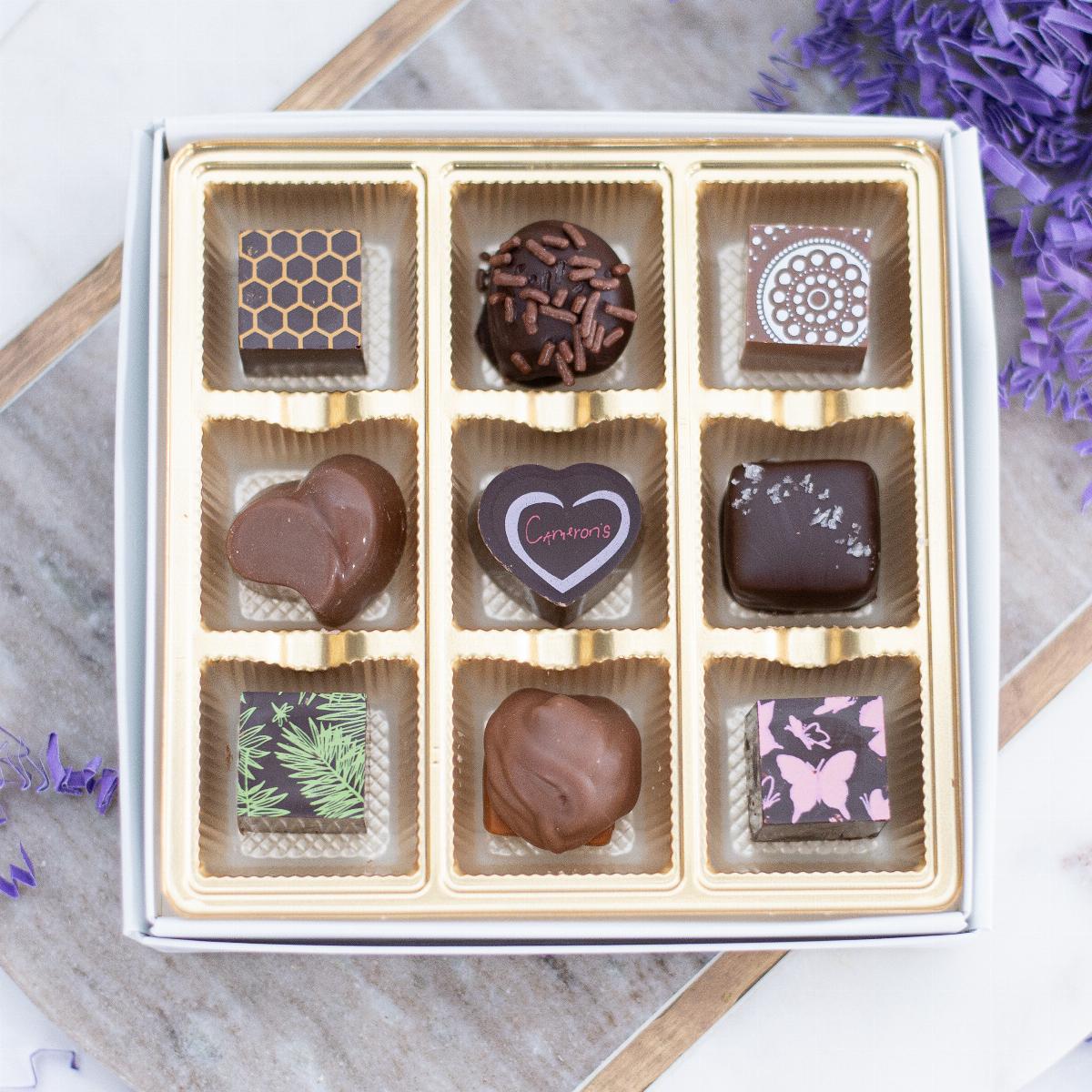 Product: Belgian Artisan *Solid* Chocolate Gift Boxes